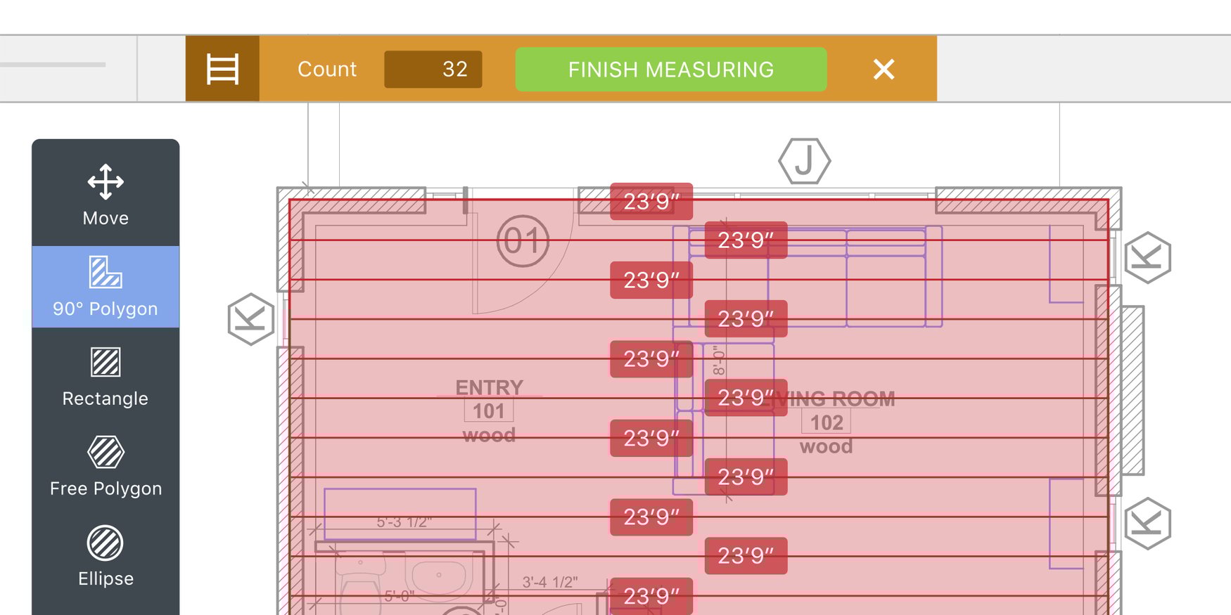 New Joist Tool Now Available in Redline Takeoff
