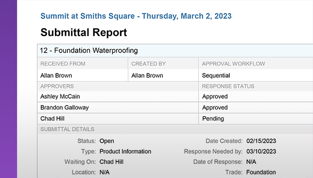 Updates to the Print Submittal Report Now Available within ...