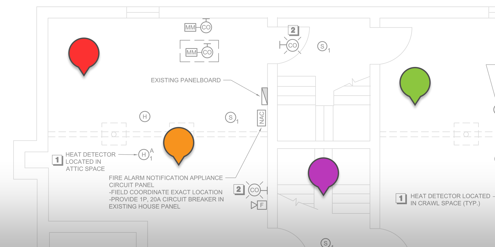 Improve Visibility with New Color-Coded Pins in Redline™ Planroom