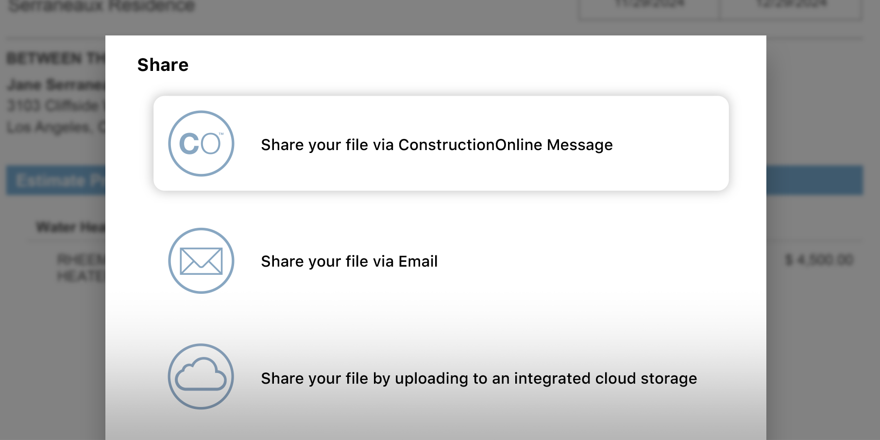 Simplified Sharing: Send Construction Reports Direct via ...